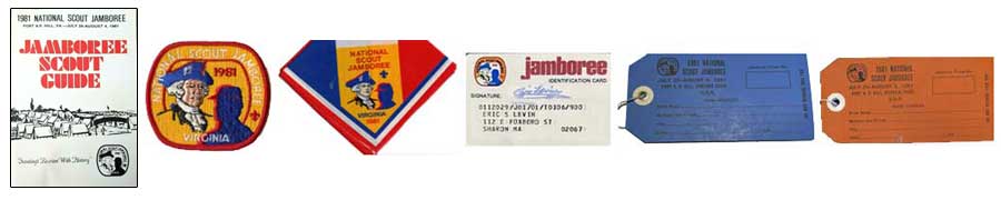1981 Boy Scout National Jamboree Page 1